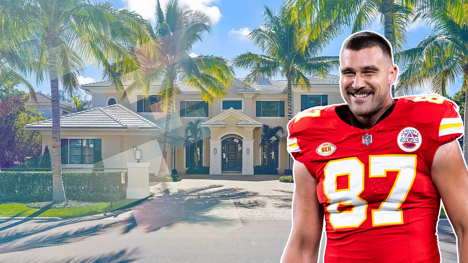 Travis Kelce Drops $100K/Month on Boca Raton Mansion in Royal Palm ...