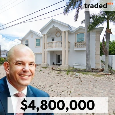 Jason Mickool Acquires Single Family Home In Clearwater For $4.8M | Traded