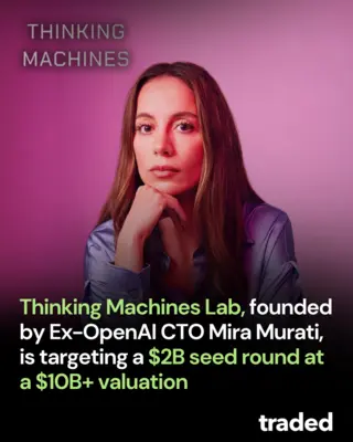 Thinking Machines Lab Raises $2 Billion Seed Round At $10 Billion ...