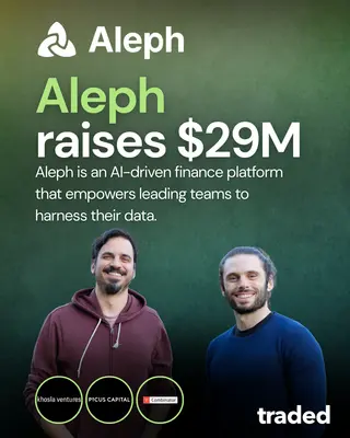 Aleph Raises $29M In Series B Round Led By Khosla Ventures With Support From Y Combinator | TradedVC