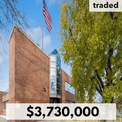 New American Development Center Purchases Office | Sale | Traded