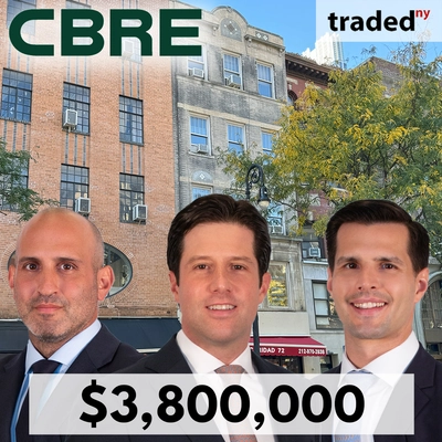 CBRE Brokers Robert Shapiro Ian Brooks & Nicholas | Sale | Traded