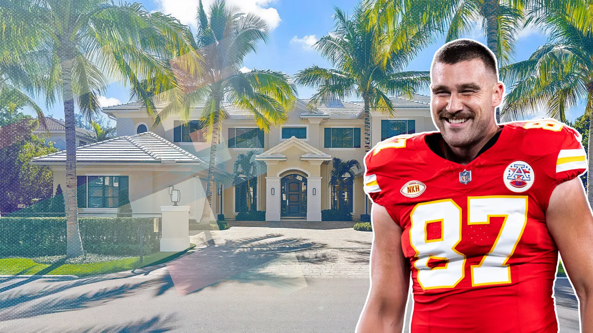 Travis Kelce Drops $100K/Month on Boca Raton Mansion in Royal Palm ...