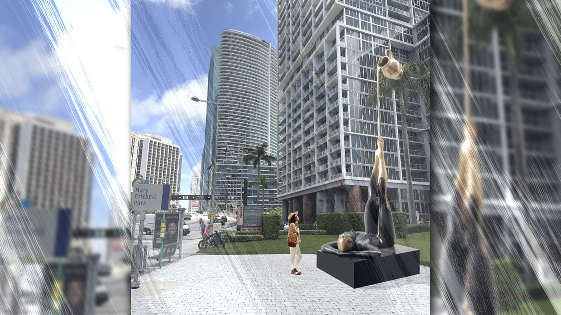 Mary Brickell Park to Get “Chocolate Girl” Sculpture by Ignacio Gana