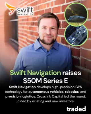 Swift Navigation Secures $50 Million In Series E Funding Led By ...
