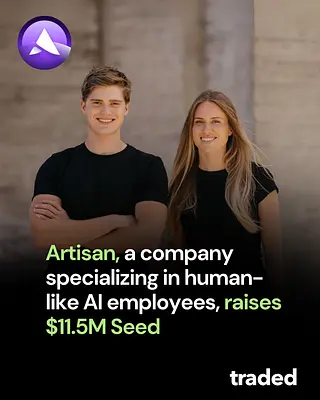 Artisan Secures $7.3 Million Seed Funding Led By Oliver Jung With Sequoia Scout And Y Combinator ...