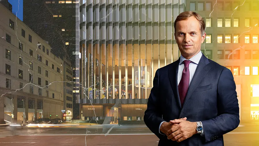 The New 28-Story Rolex Headquarters Takes Shape on NYC's Fifth Avenue ...