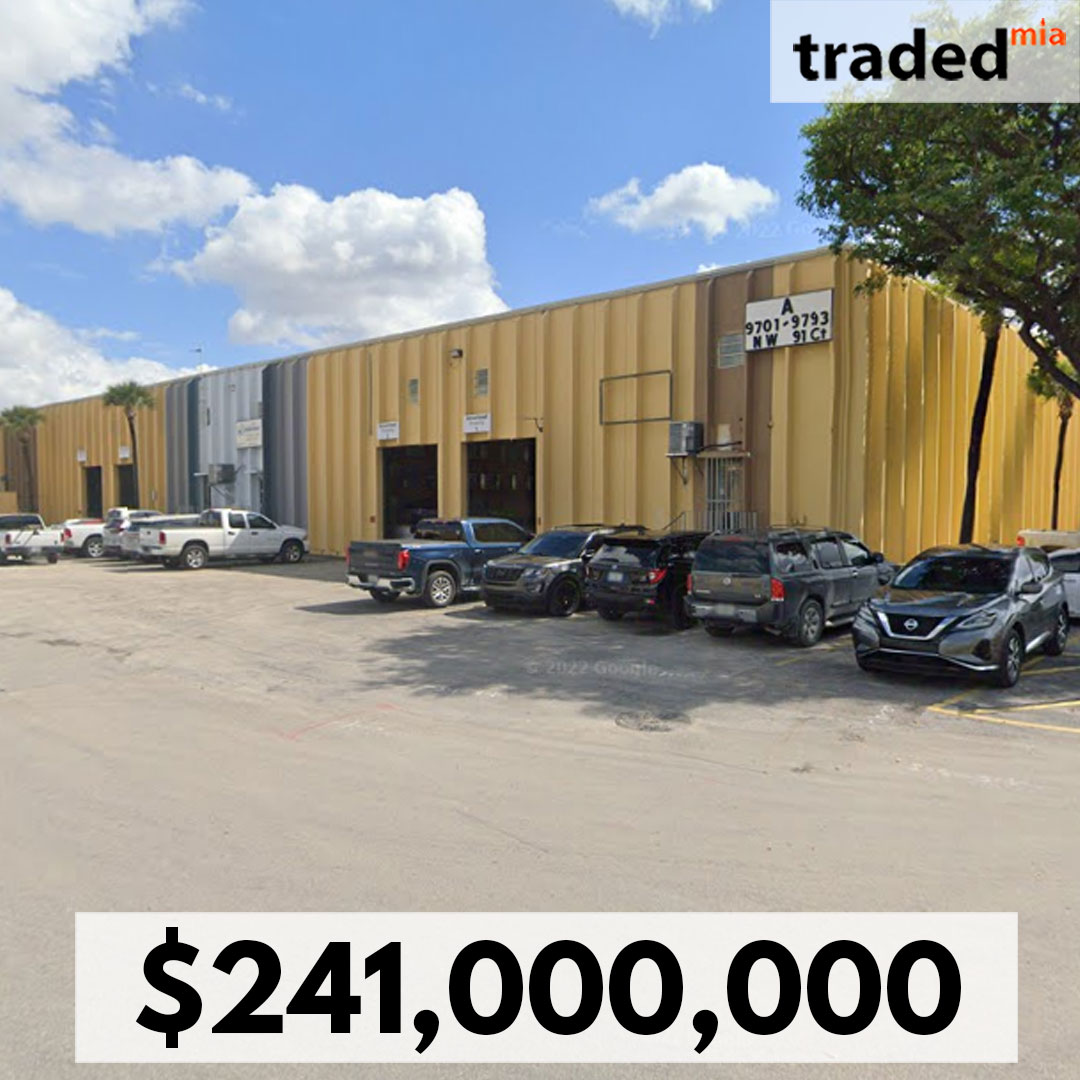 Scott L Dalrymple Acquires Miami Warehouse From Jonathan Grabel For ...