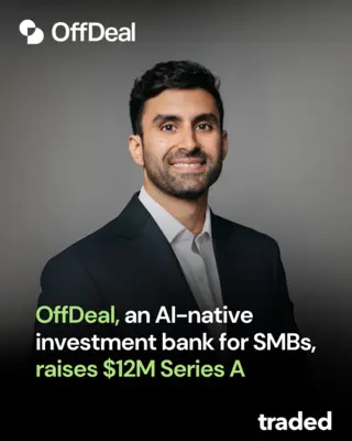 OffDeal Secures $12 Million In Series A Funding Led By Radical Ventures | TradedVC