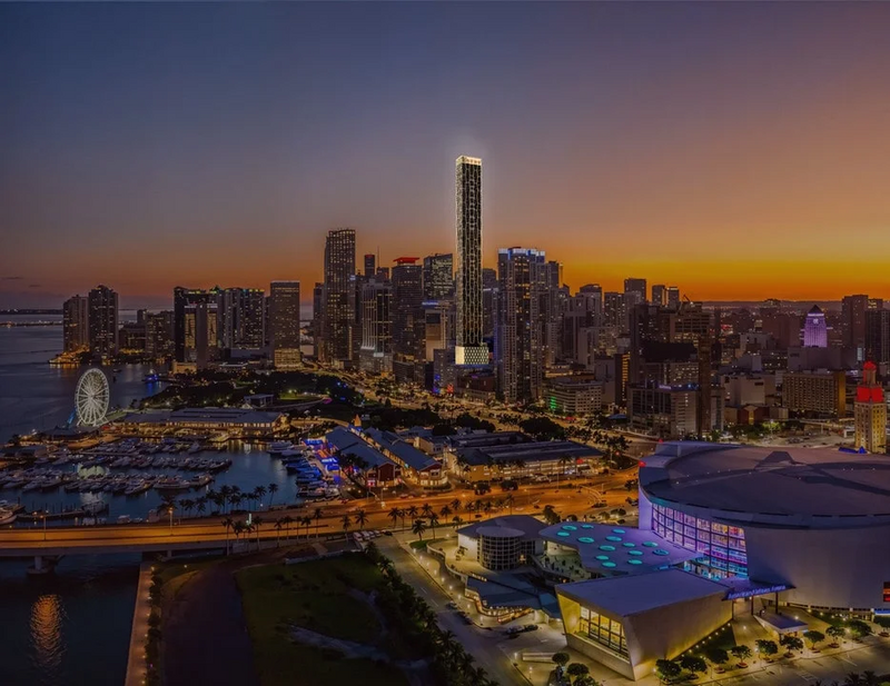 The New Tallest Tower in Miami: James Hotel & Residences