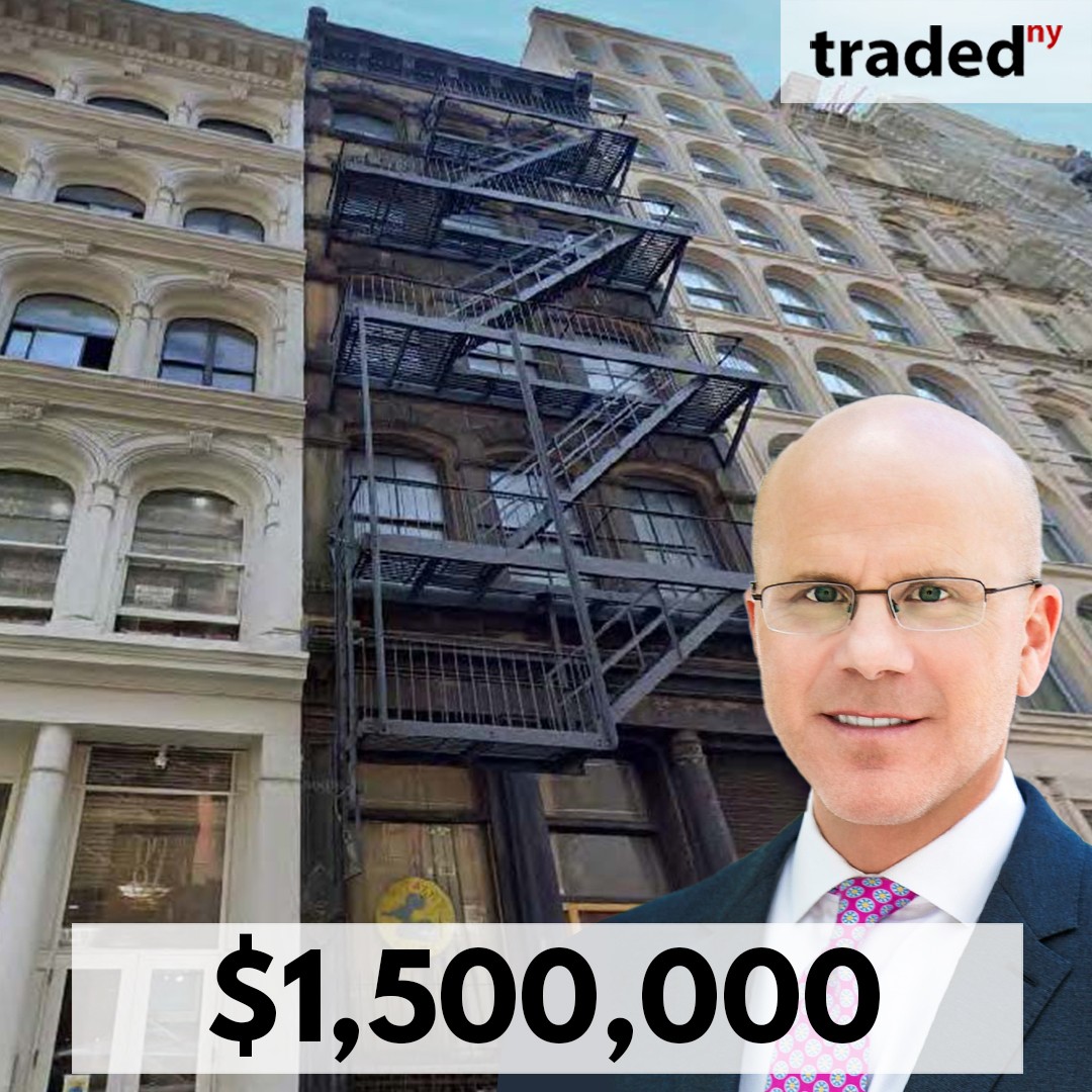 Corey Rabin Acquires Condo On 85 Walker St, Tribeca For $1.5M | 85 Walker Street #4/5 | Greg ...