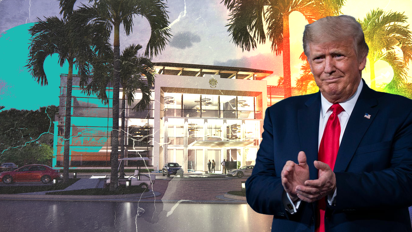 Trump Plans 45K SF Office Building at Trump National Golf Club in ...