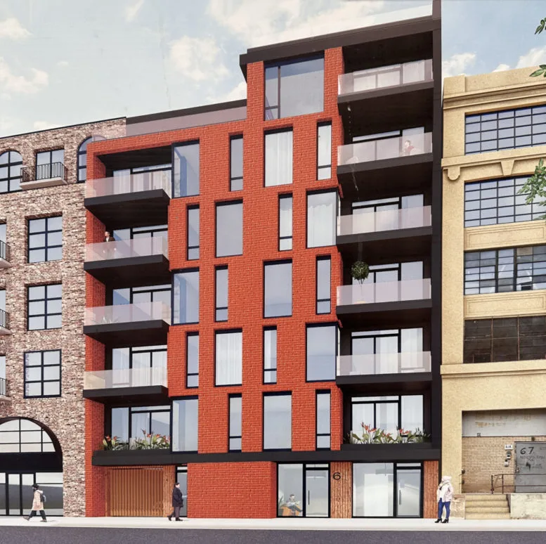 Seven-story Rental Building Rises in Prime Williamsburg